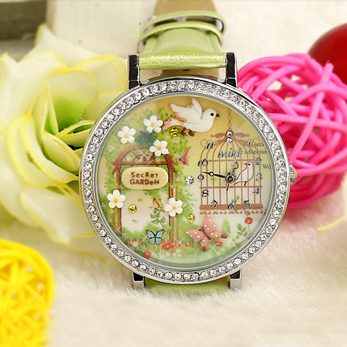 Design Polymer Clay Bear Mini Bird Fashion Lady Watch on Luulla