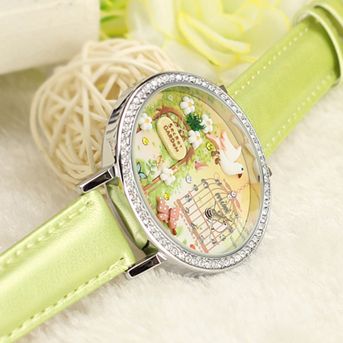 Design Polymer Clay Bear Mini Bird Fashion Lady Watch on Luulla